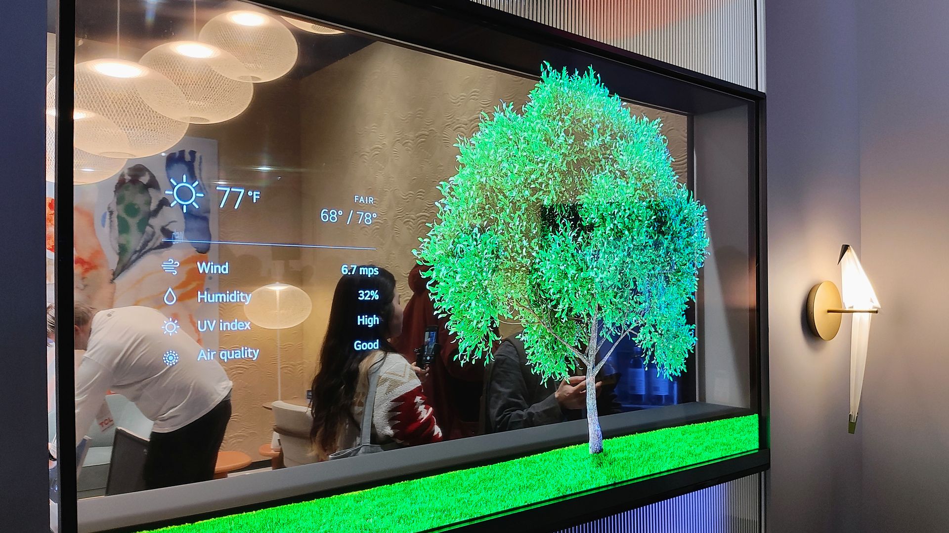 World's first TV you definitely have to dust behind – meet LG's ...