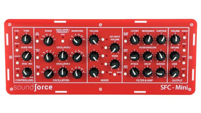 Soundforce Is Trying To Crowdfund Its Sfc Mini Minimoog Controller Musicradar