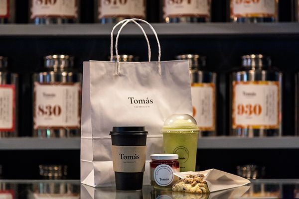 Stylish tea shop branding blends emotion with information | Creative Bloq