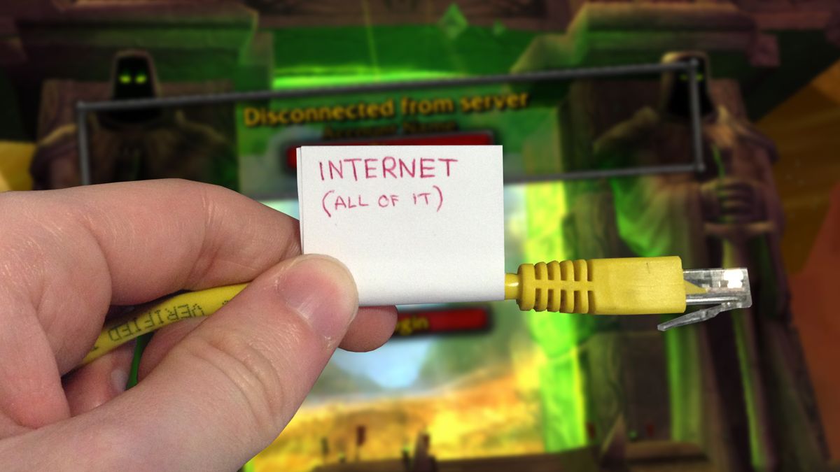 What would happen to gaming if someone switched off the internet ...