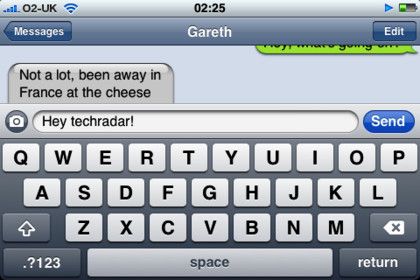 Apple iPhone 3GS - Messaging - iPhone 3GS review - Page 5 | TechRadar