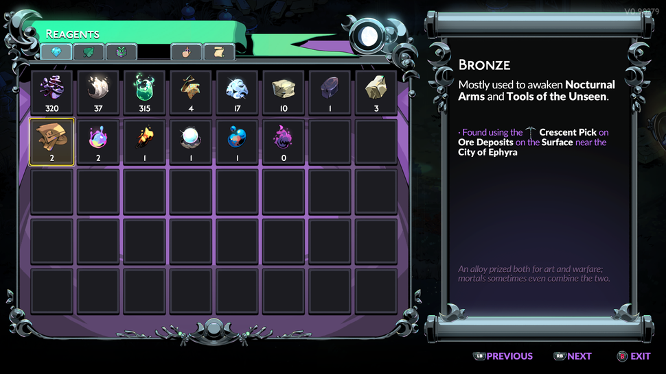 Hades 2 Bronze: Where to find it and how to use it for crafting | PC Gamer