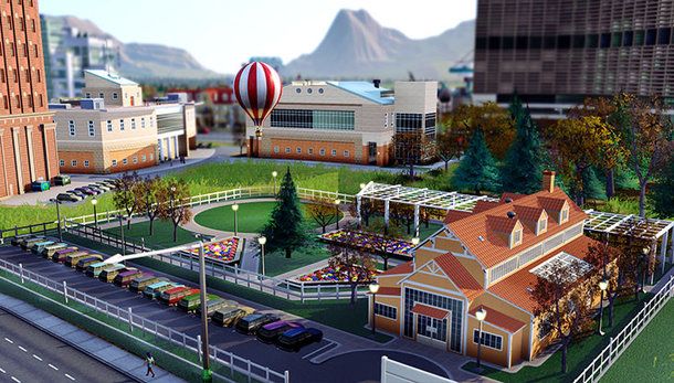 SimCity releases new Airship DLC with blimps, hot air balloons, and air ...