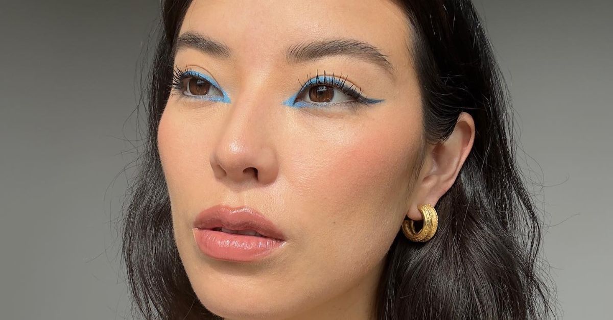 The Best Blue Mascaras to Make Brown Eyes Pop This Summer | Who What Wear