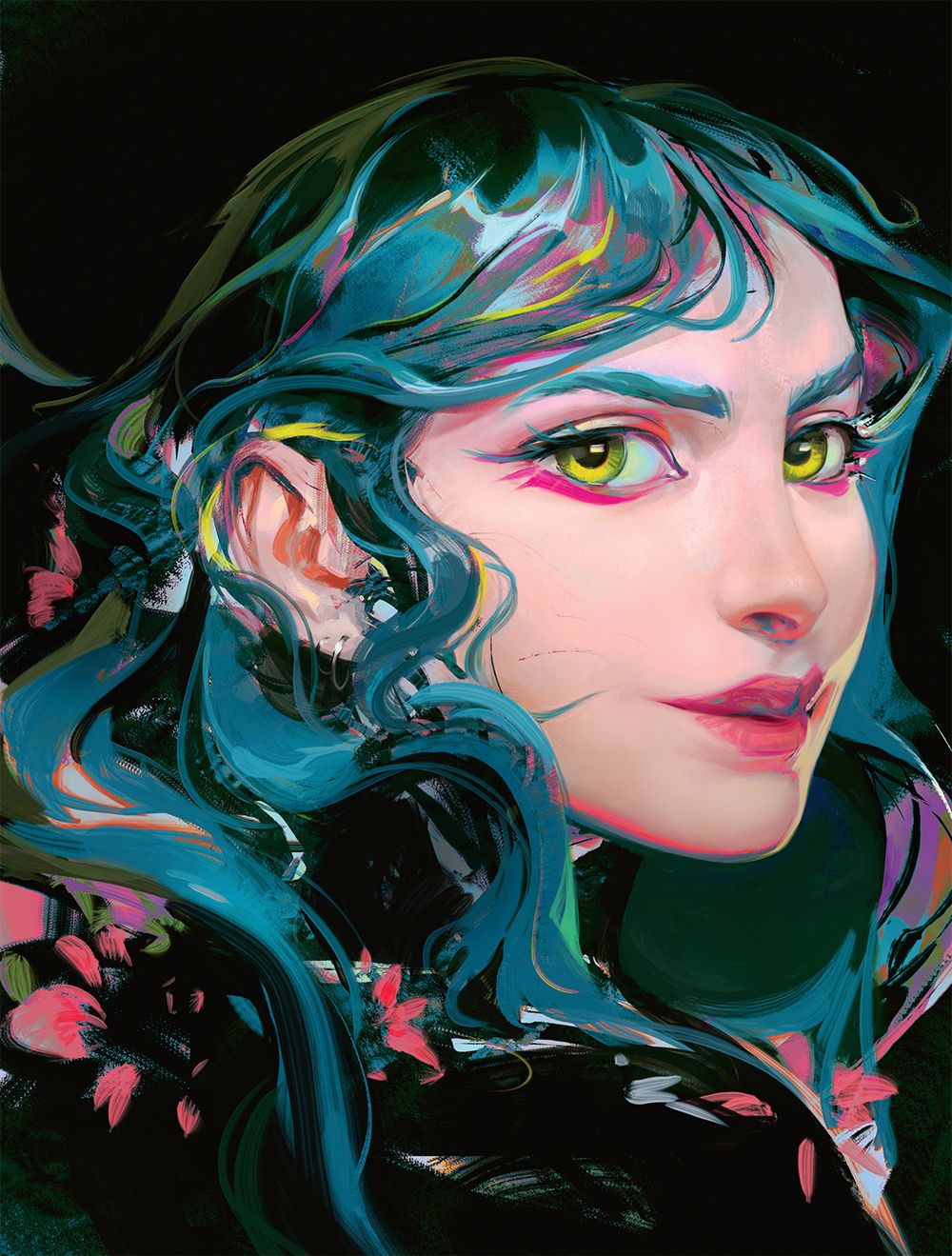 Paint with Photoshop – create a beautiful digital art portrait ...