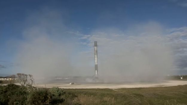 Spacex Launches Classified Us Spy Satellite Sticks Rocket Landing To