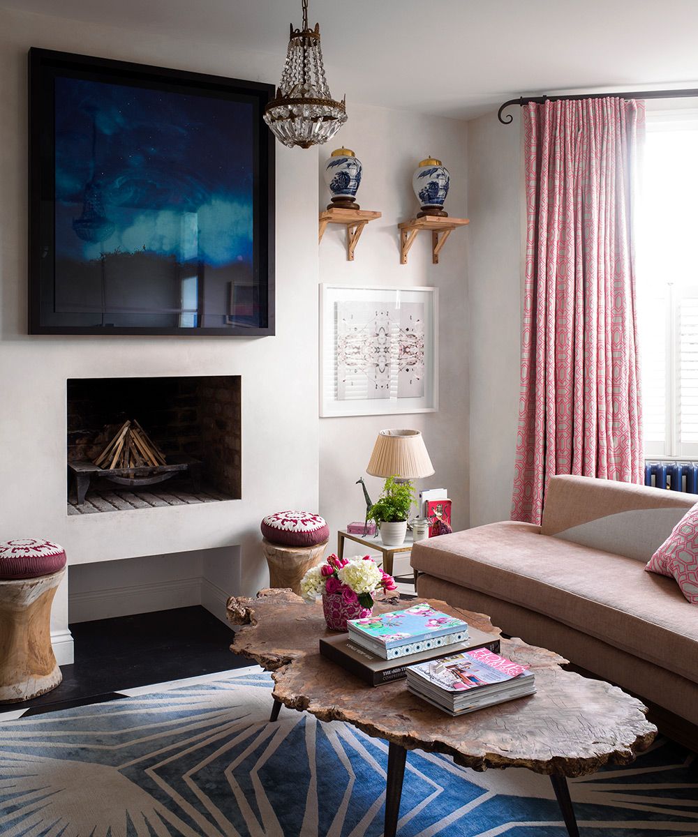 A renovated London home with color and style | Homes and Gardens