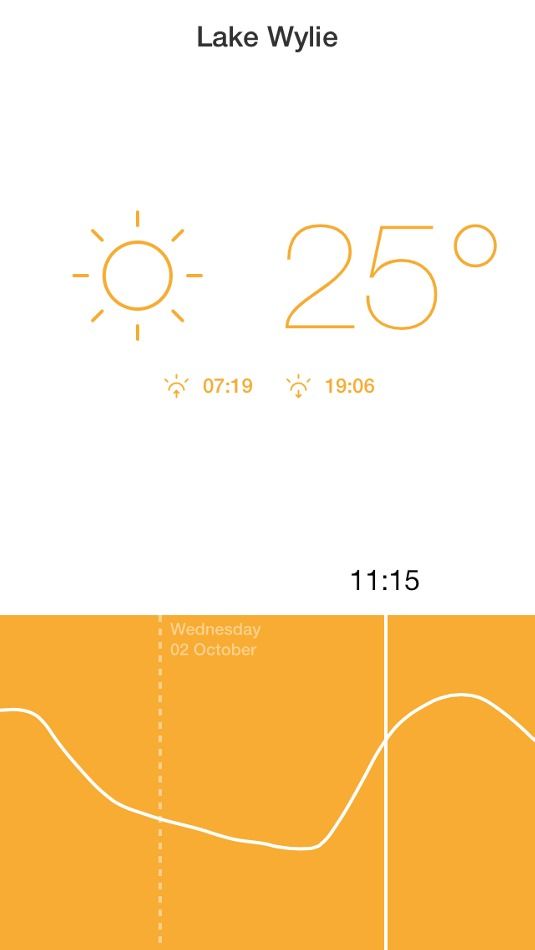 Minimal weather app is easy on the eye | Creative Bloq