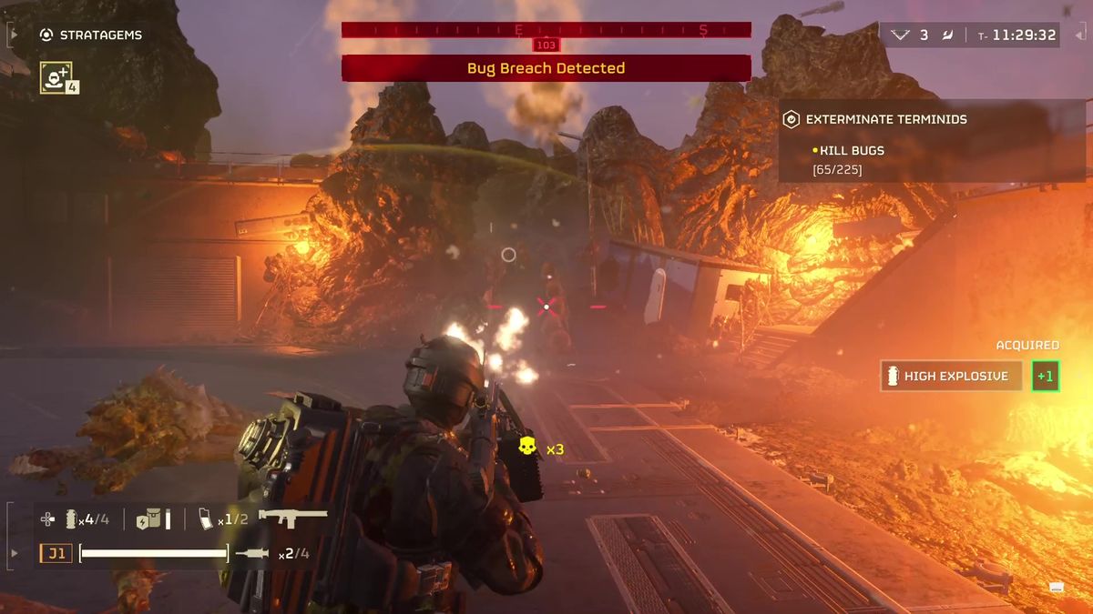 How to kill 200 enemies with the Machine Gun in Helldivers 2 | GamesRadar+