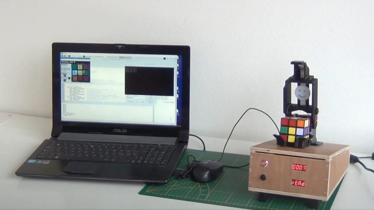Raspberry Pi Robot Solves Rubik's Cube | Tom's Hardware