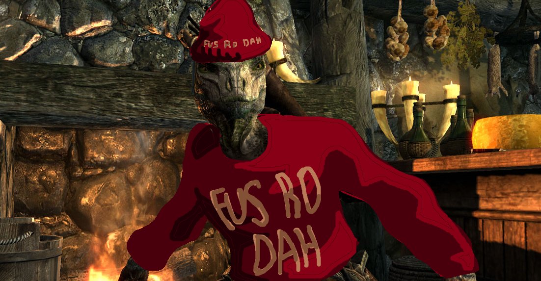Skyrim publisher files for "Fus Ro Dah" trademark | PC Gamer