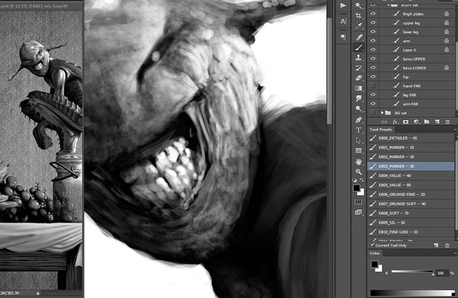 Drawing a terrifying insect being | Creative Bloq