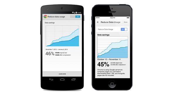 Cut mobile web data in half with the new Chrome app for iOS and Android ...