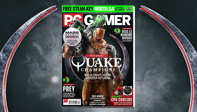 PC Gamer UK October issue: Quake Champions | PC Gamer