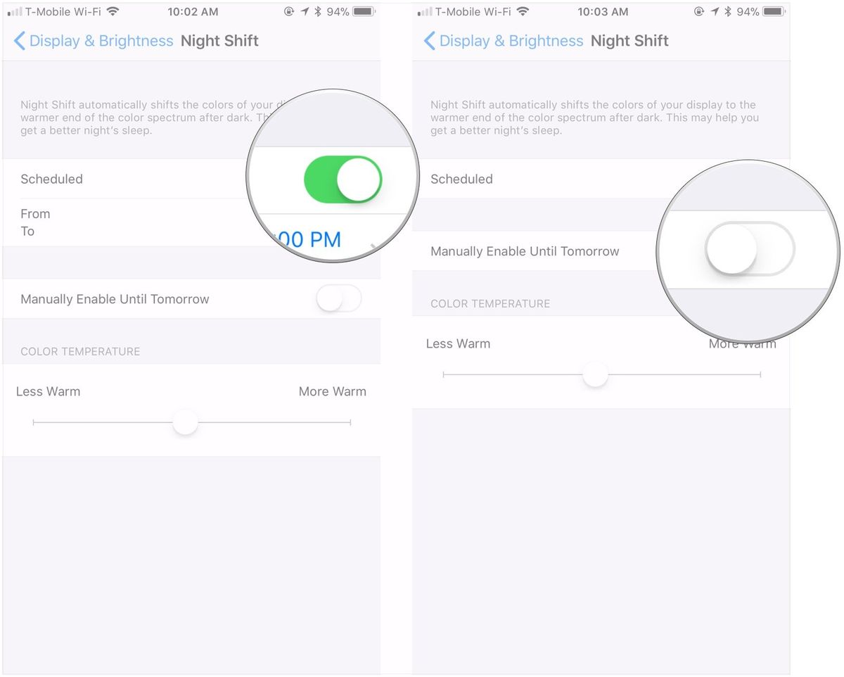 How to use Night Shift on your iPhone or iPad | iMore