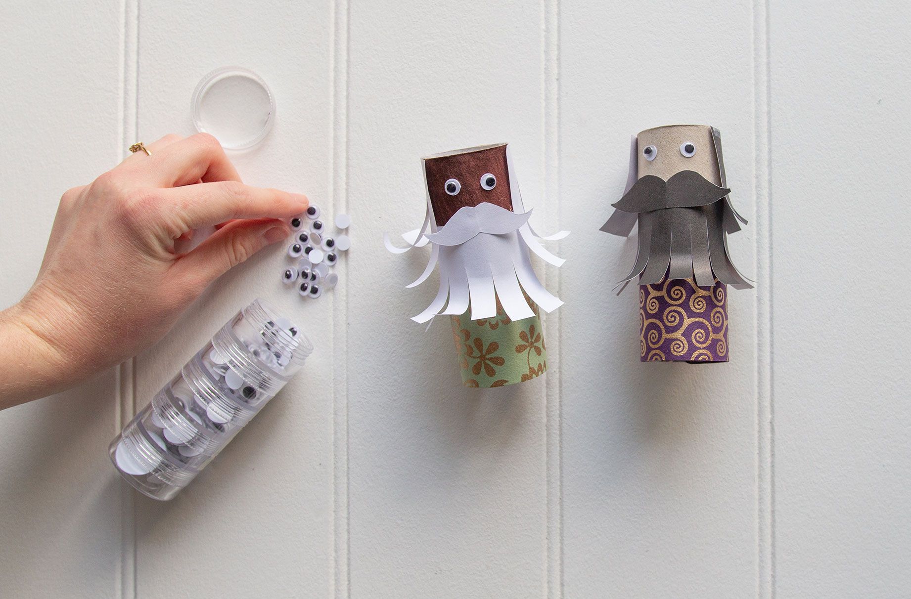 How to make the three kings from toilet roll | GoodtoKnow