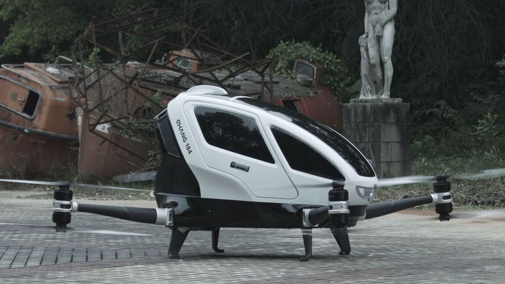 World's first human-carrying drone is the closest we've come to a ...
