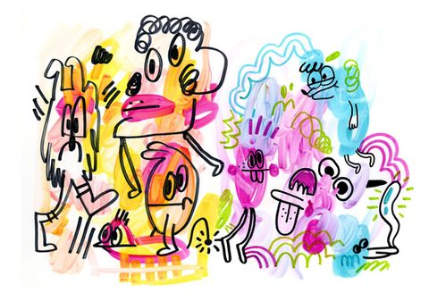 Jon Burgerman doodles won't fade for 100 years | Creative Bloq