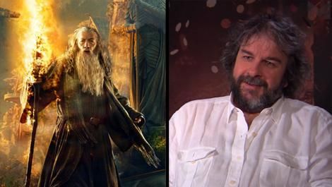 The Hobbit Desolation Of Smaug cast and director talk There & Back ...