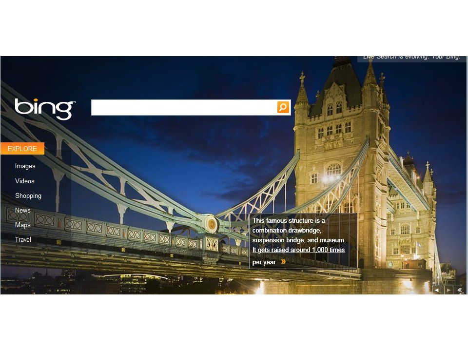 Bing UK to get 'changing pictures' feature | TechRadar