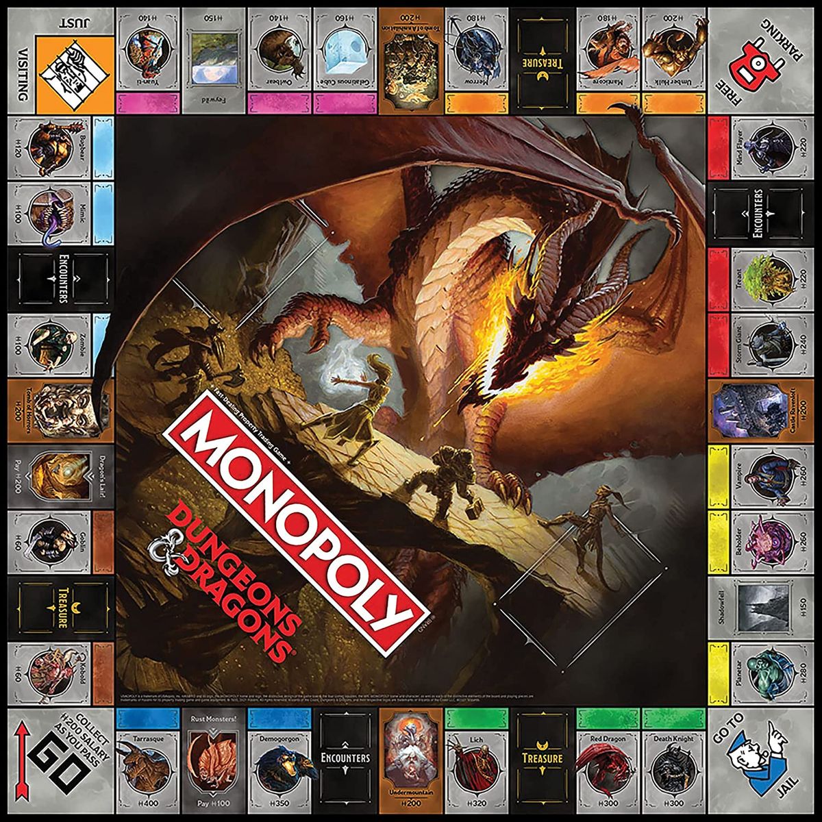 Dungeons & Dragons Monopoly is a thing now, because of course it is ...