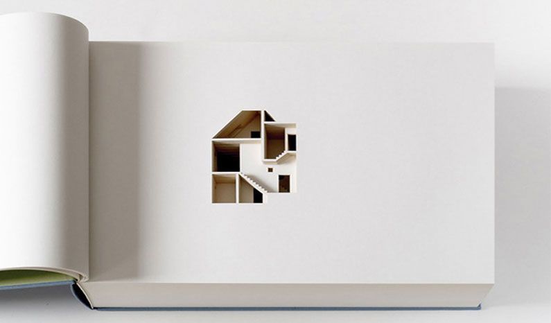 House's negative space showcased in flip book | Creative Bloq