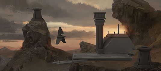 How to illustrate a Star Wars-inspired environment | Creative Bloq