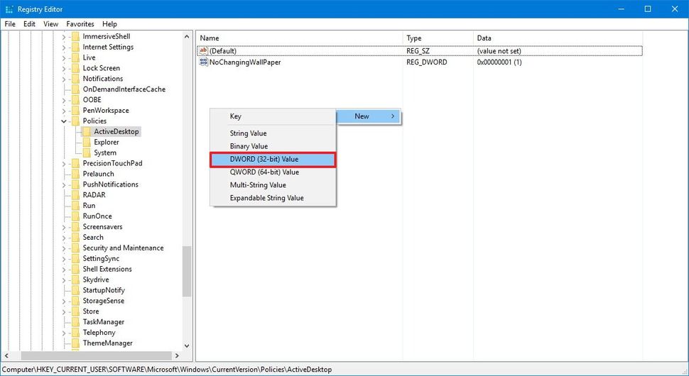 How to stop people from changing your Windows 10 desktop wallpaper ...