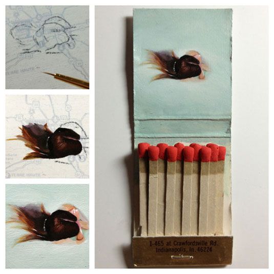 Miniature paintings strike the right note | Creative Bloq