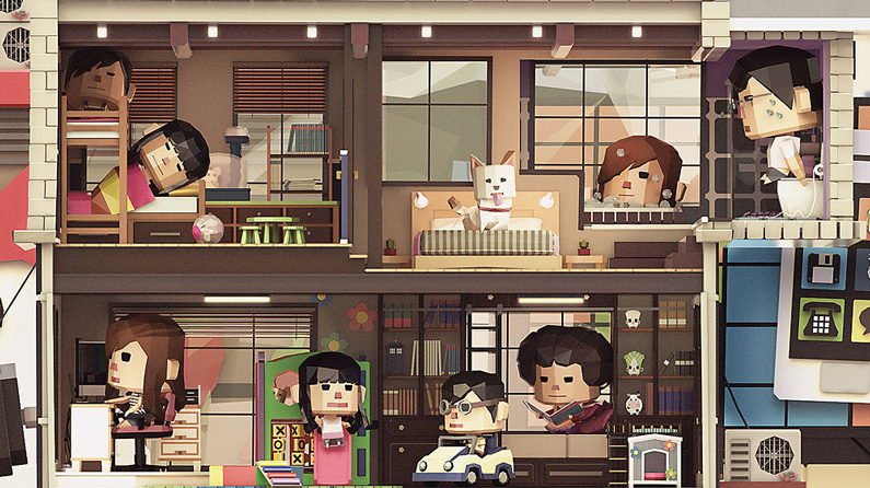 A day in the life of a 3D web comic character | Creative Bloq