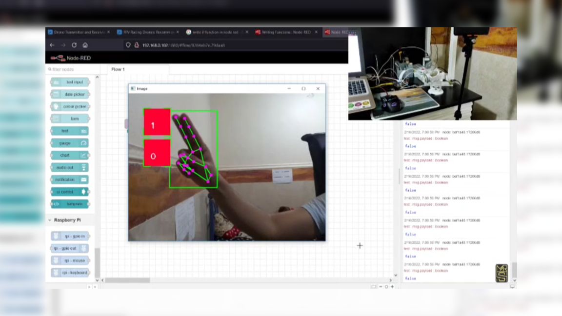 Raspberry Pi Toggles Light Using Virtual Buttons | Tom's Hardware