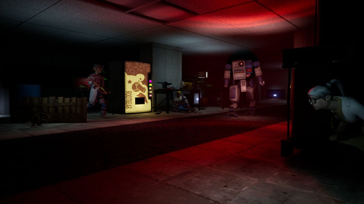 In this survival game you're the doomed scientists left behind when ...