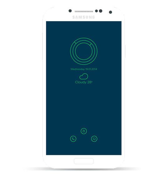 10 minimalist Android lockscreens to download for free | Creative Bloq