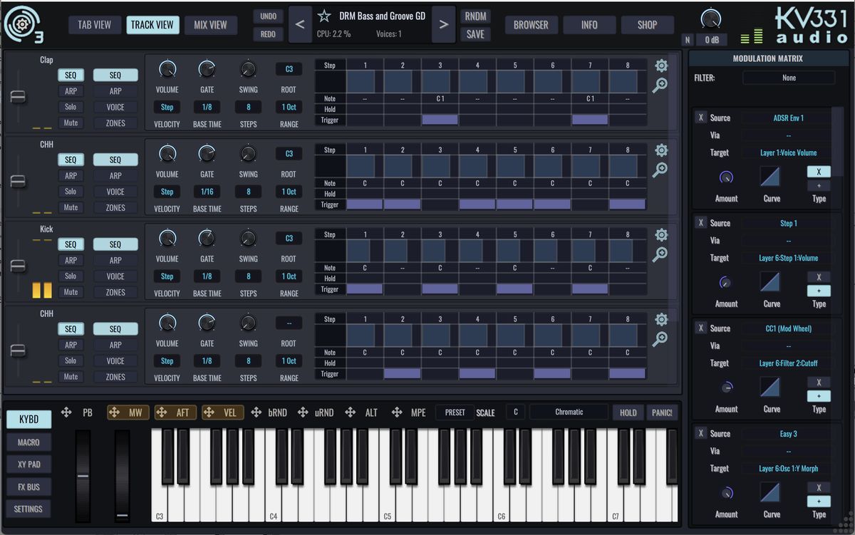 “A layered world of modular synthesis, sequencing and more, with ...