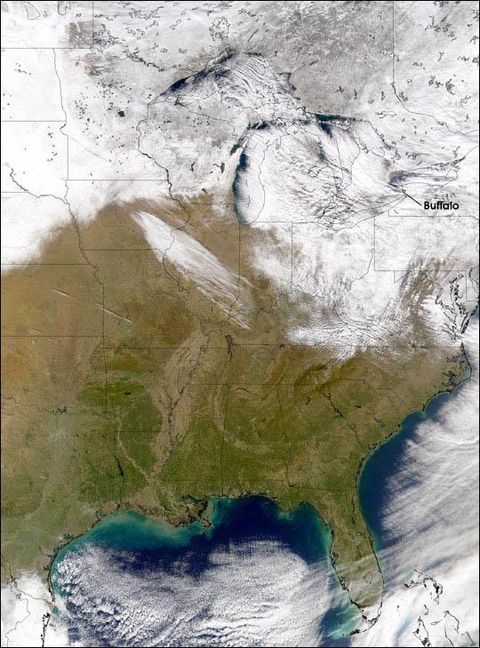 Images: World's Snow Cover Seen from Space | Live Science