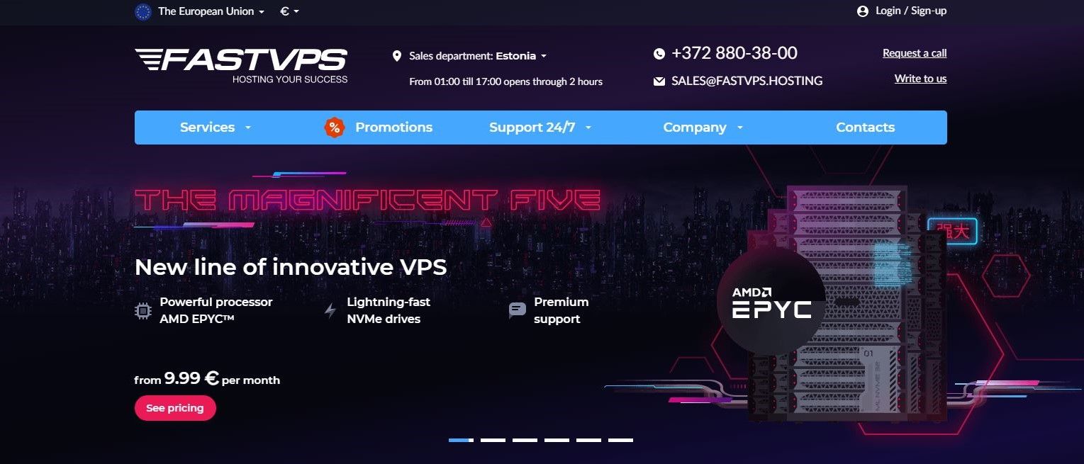 FASTVPS review | TechRadar