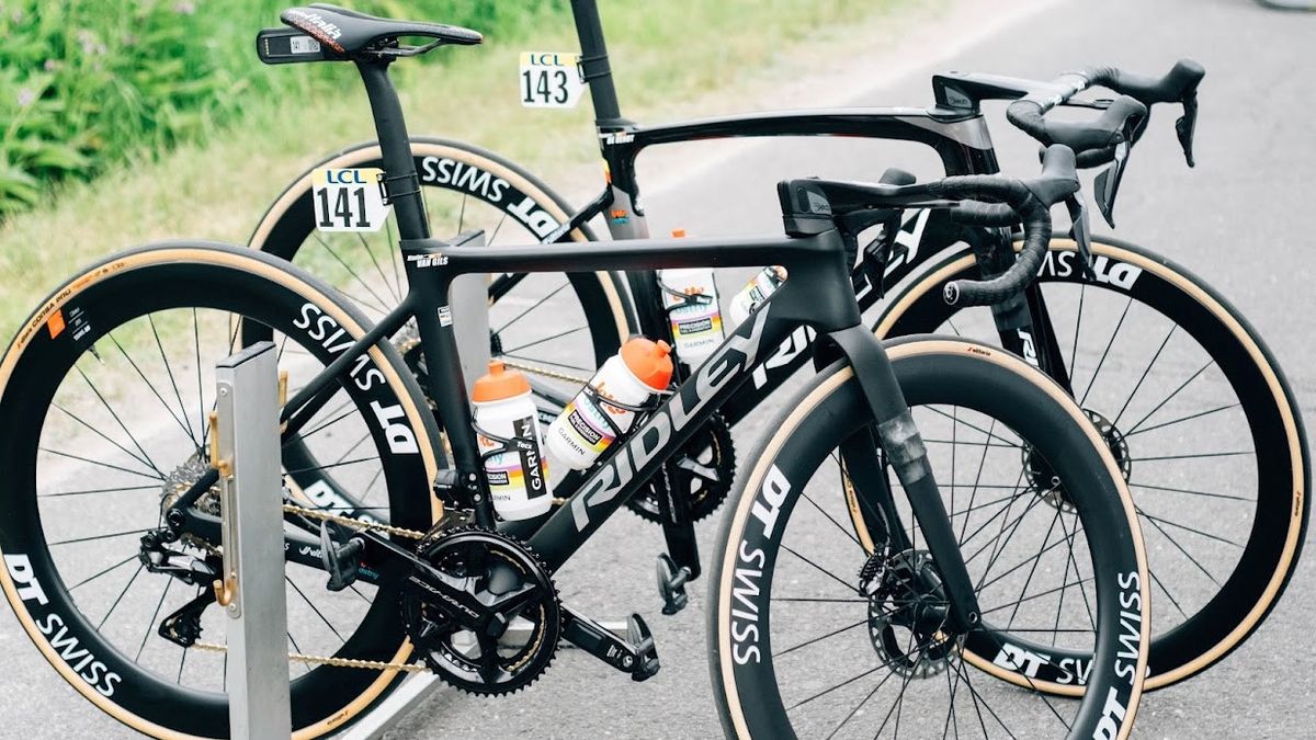 Team Lotto-Dstny spotted with new Ridley bike at the Dauphiné | Cyclingnews