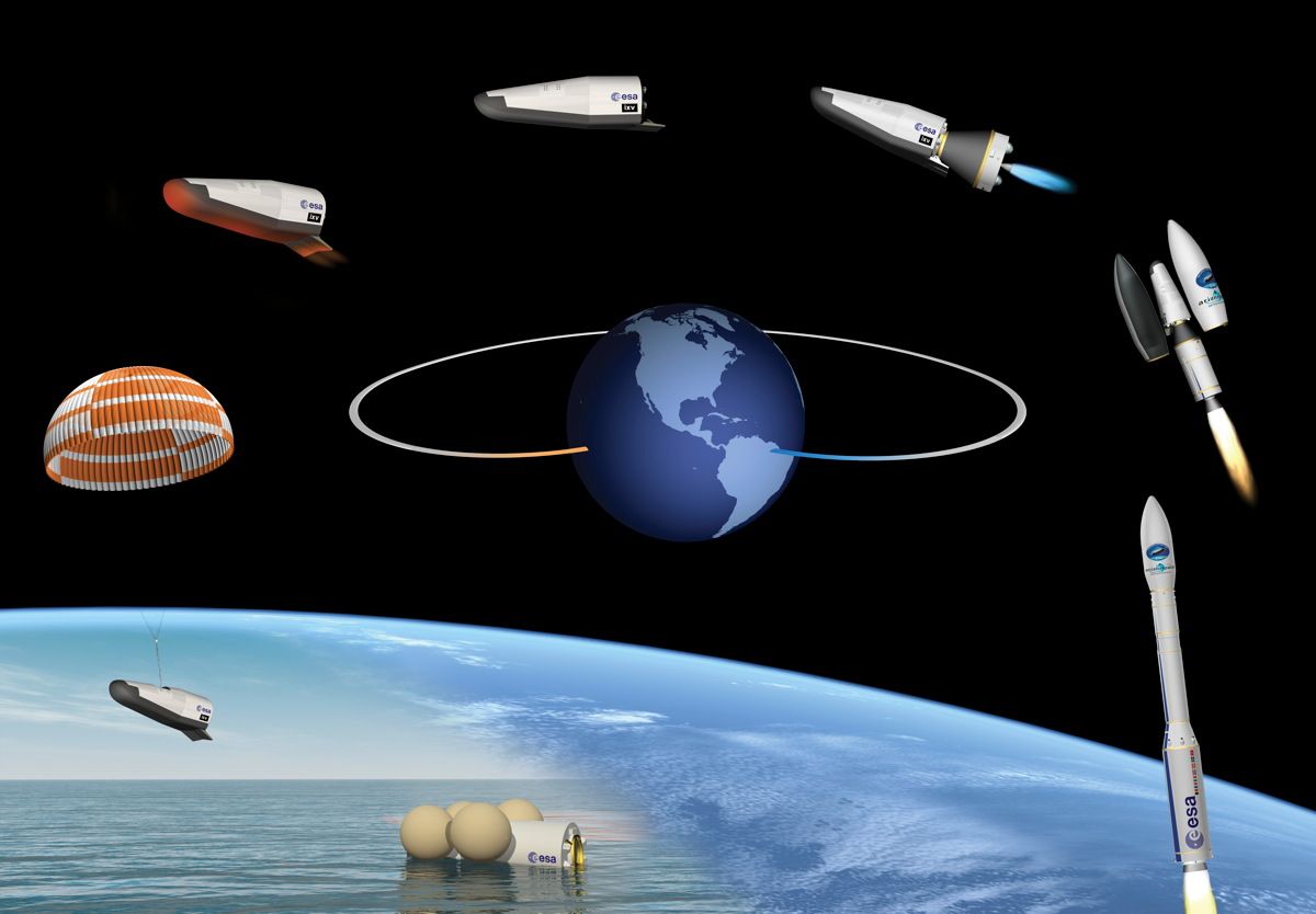 Photos: Europe's IXV Reusable Space Plane Prototype | Space
