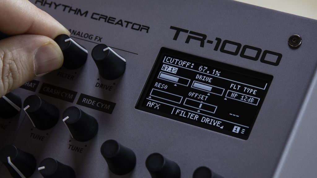 “The first Roland drum machine in over 40 years with true analogue ...
