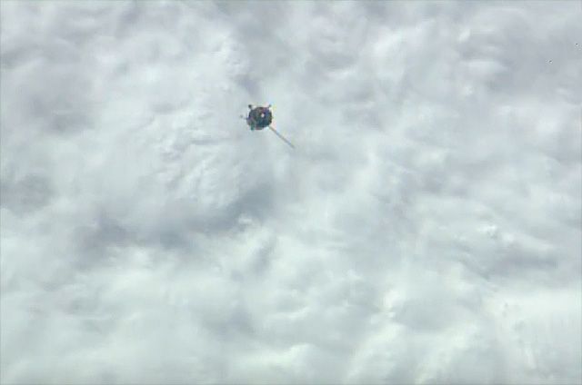 Russian Soyuz Capsule Reaches Space Station Despite Stuck Solar Array ...