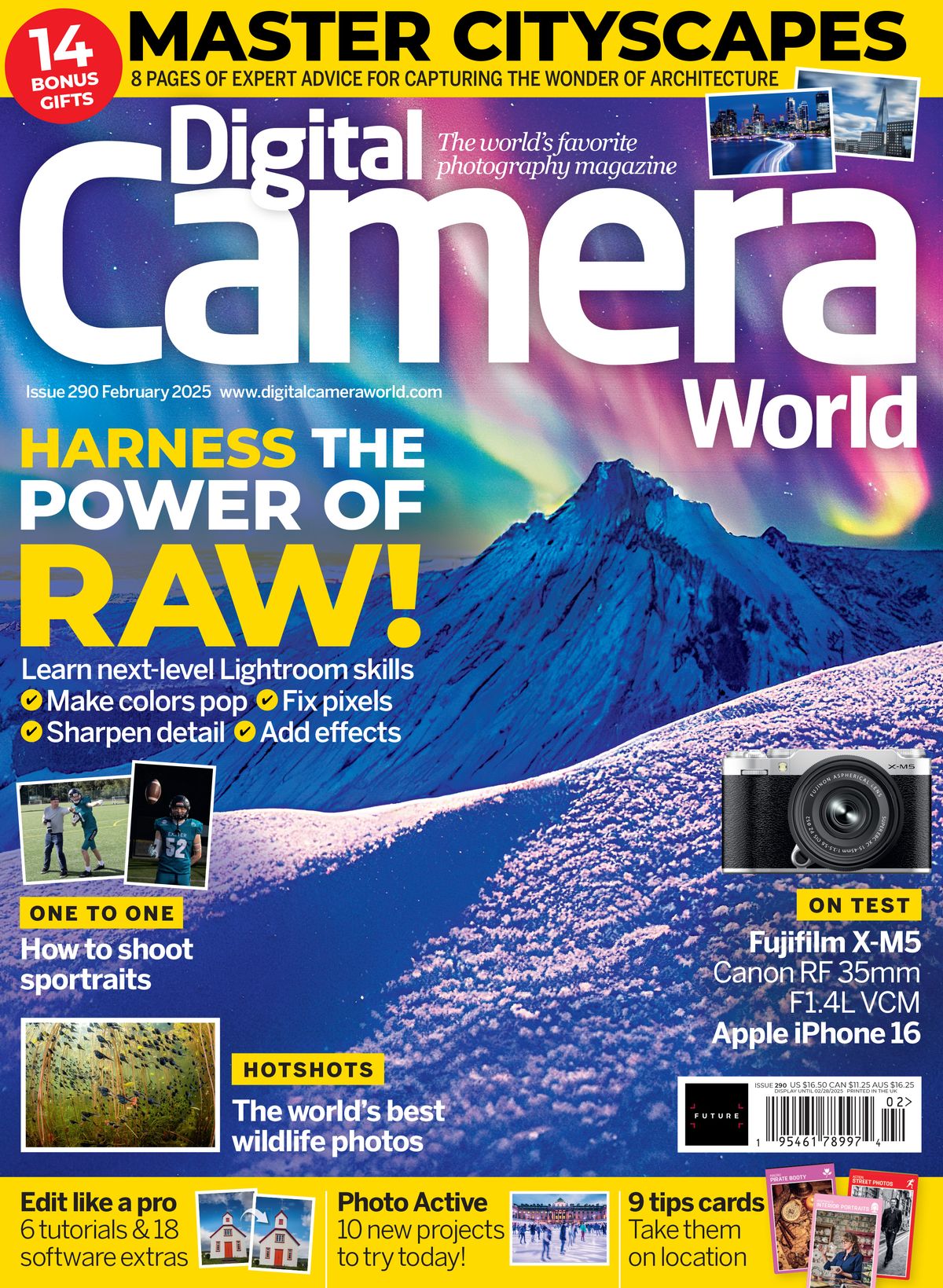 Get 14 bonus gifts with the February 2025 issue of Digital Camera ...