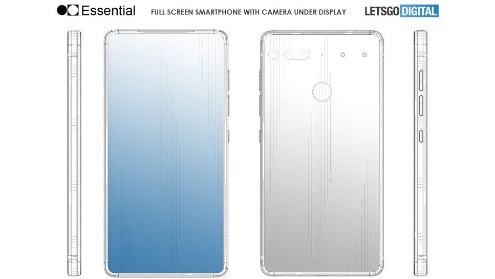 Essential Phone 2 patent points to an in-screen camera | TechRadar