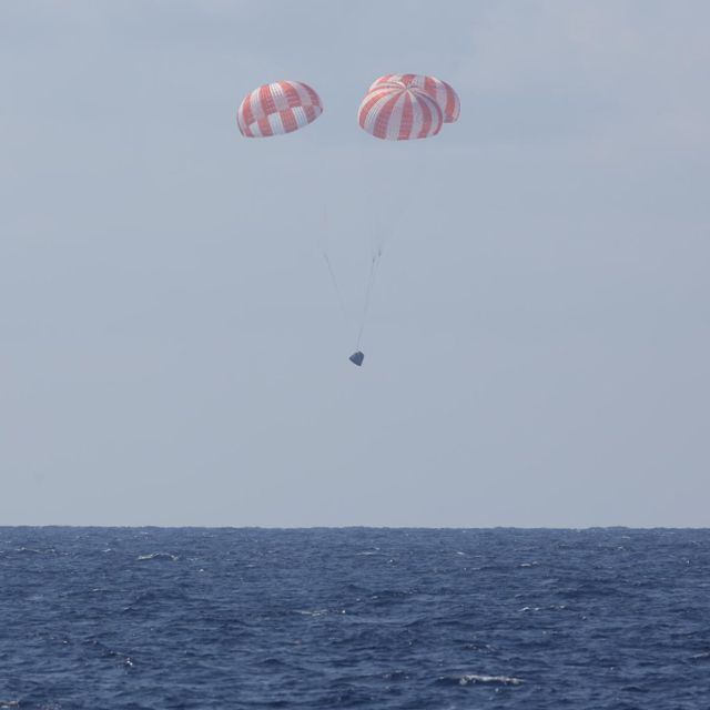 SpaceX Dragon Cargo Capsule Splashes Down in Pacific Ocean | Space