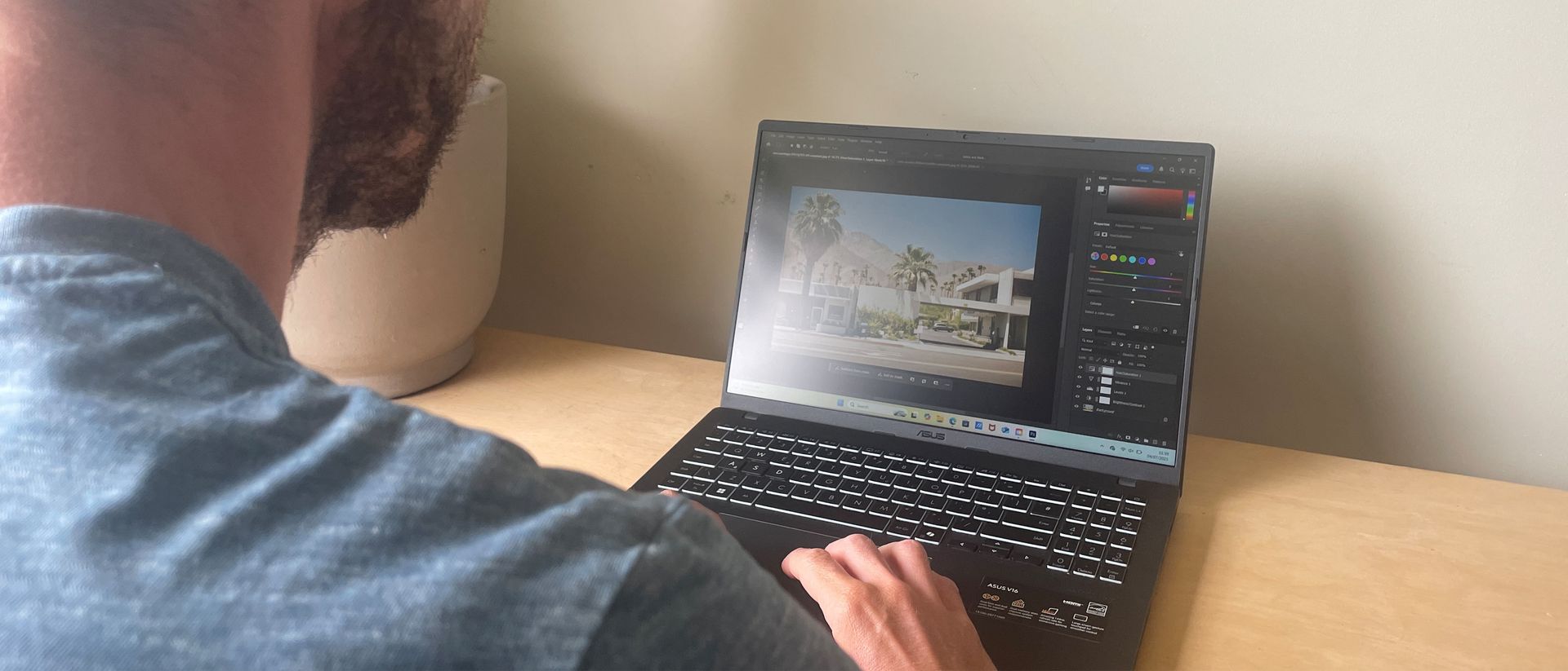 ASUS V16 review: GPU good, CPU bad | Creative Bloq