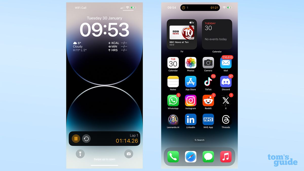 iOS 17.4 brings a handy upgrade to your iPhone's stopwatch | Tom's Guide