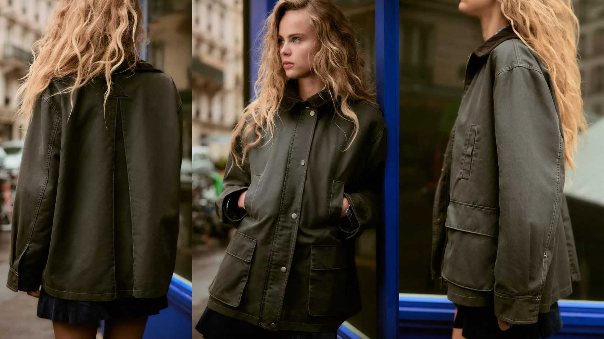 Zara's Weather-Proof Waxed Jacket Is the Perfect Autumn Layer | Who ...