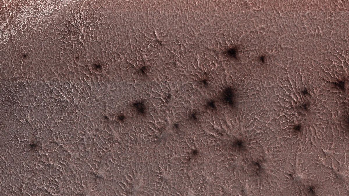 NASA scientists solve mystery of curious 'spiders' on Mars | Space