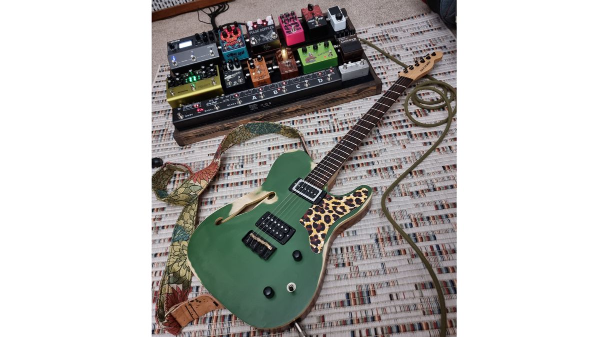 We meet the builder behind the vertical pedalboard | MusicRadar