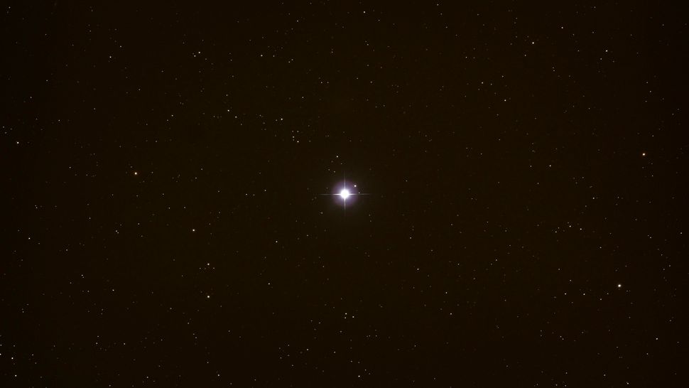 See the Red Planet Mars shine beside the blue star Regulus tonight | Space