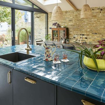 10 tiled kitchen island ideas for a standout space | Ideal Home